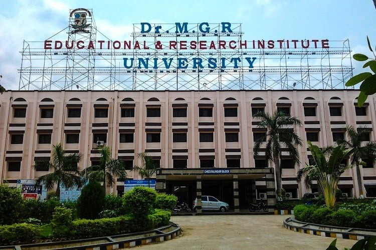 Dr. M.G.R. Educational and Research Institute Directorate of Online ...